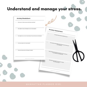 Reduce Anxiety and Stress Workbook, Calm Your Mind and Eliminate ...