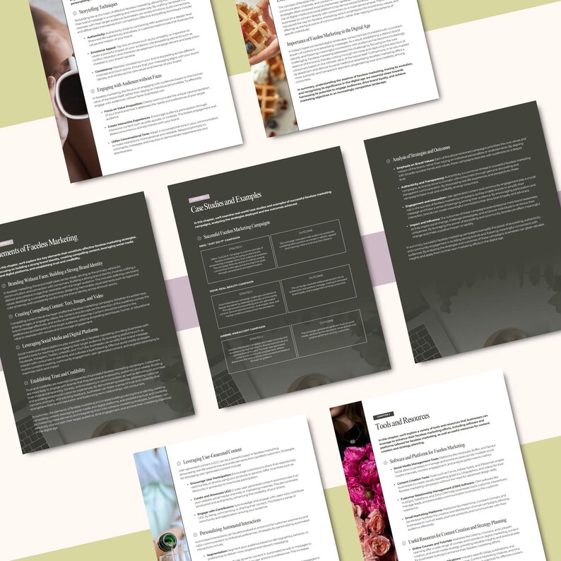 Faceless Marketing Strategy Guide, Marketing Planner, Digital Marketing ...