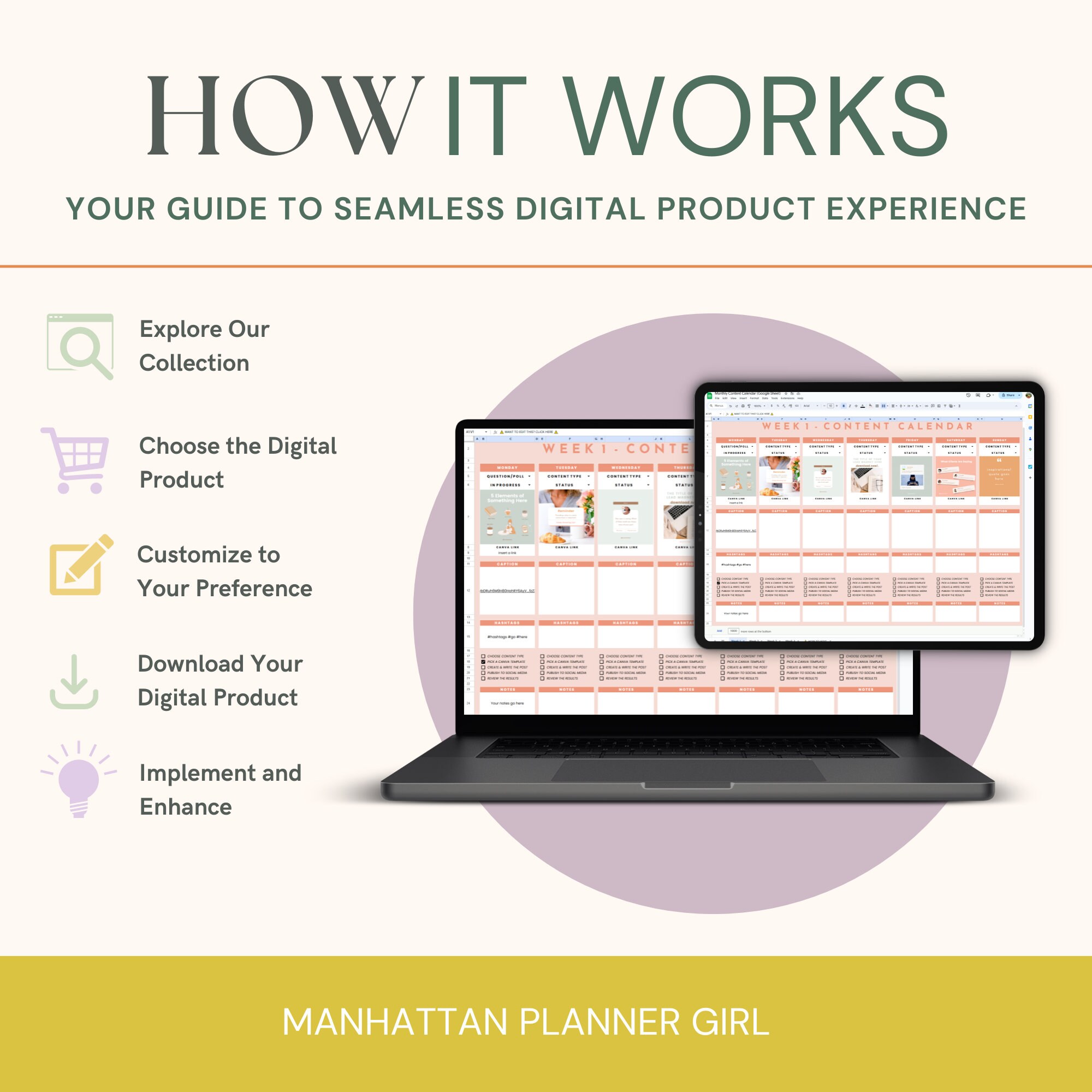 Travel Agent Social Media Calendar, Instagram and Tiktok Planner ...