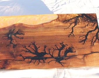 Fractal Burned Board - Etsy