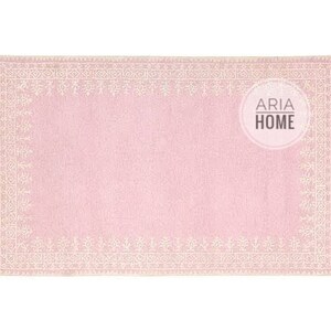 Hand Made Tufted Kids Rug Modern Tamisa Pink Geometric Designer Rug ...