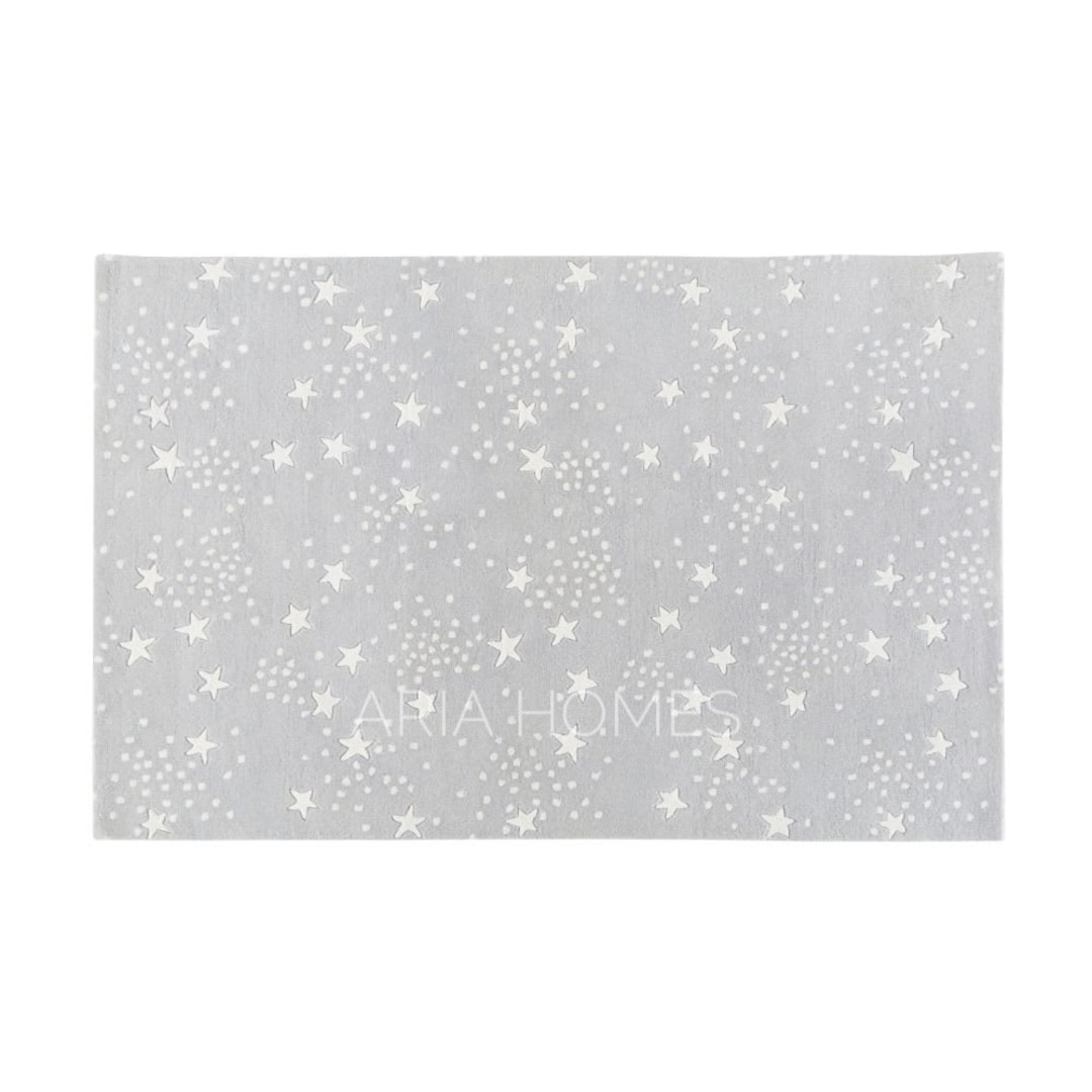 100% Authentic Tufted Star Rug Grey Kids Rug Children Nursery - Etsy