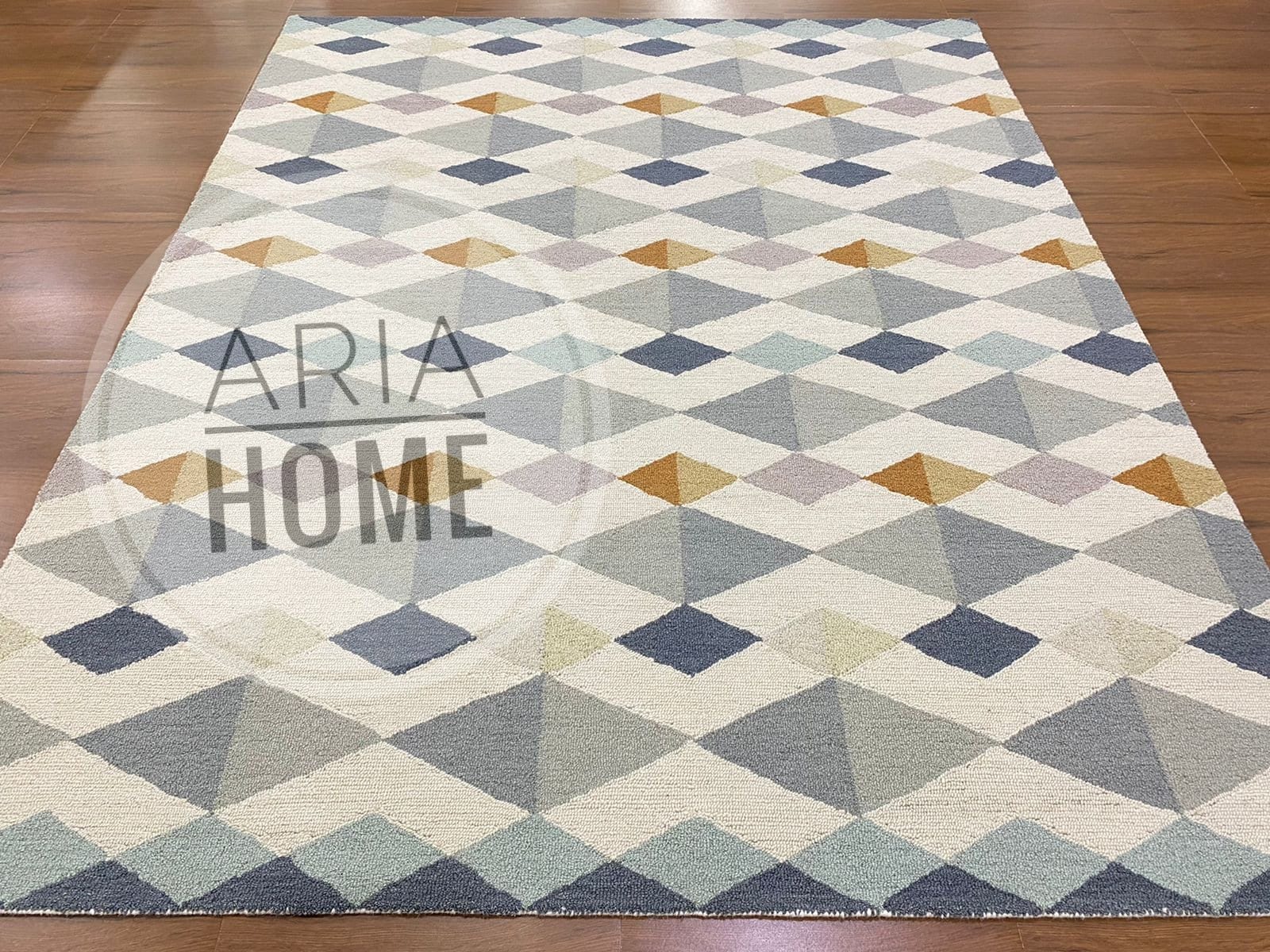 Authentic Hand Tufted Orson Diamond Rug Rug Woolen Carpet Area - Etsy