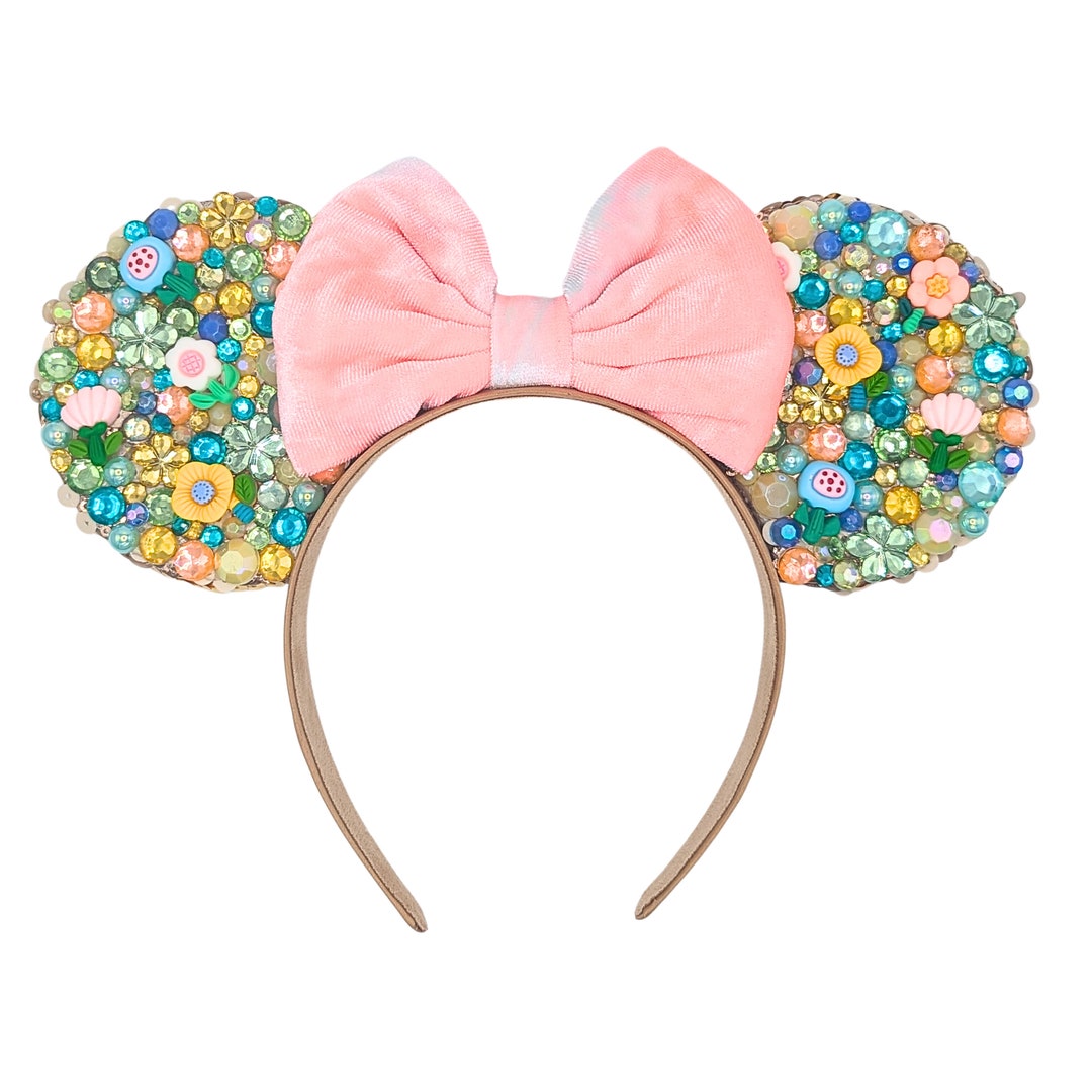 Animal Crossing Colorful Floral Gem Medley Mouse Ears - Etsy