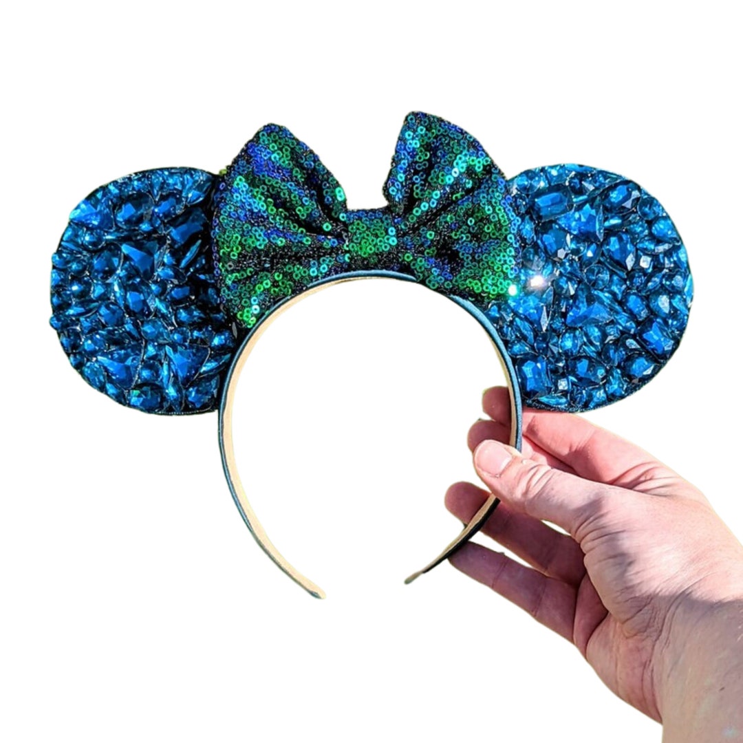 Deep Aegean Teal Deluxe Mouse Ears - Etsy