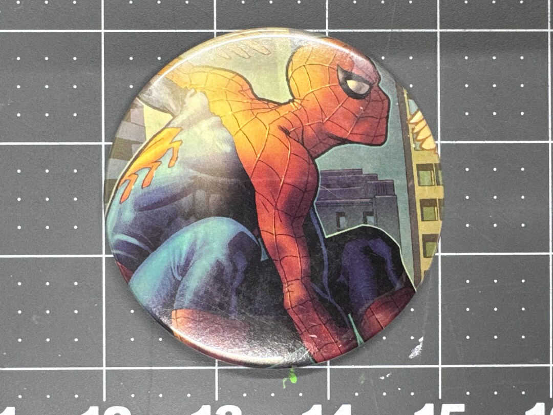 3” Spider-man Comic Book Refrigerator Magnet – Handmade Upcycled Art ...