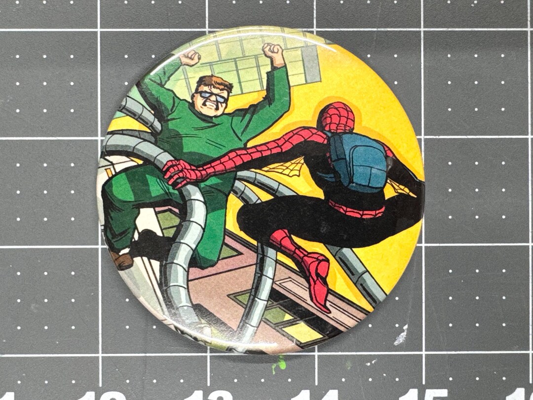 3” Spider-man Comic Book Refrigerator Magnet – Handmade Upcycled Art ...