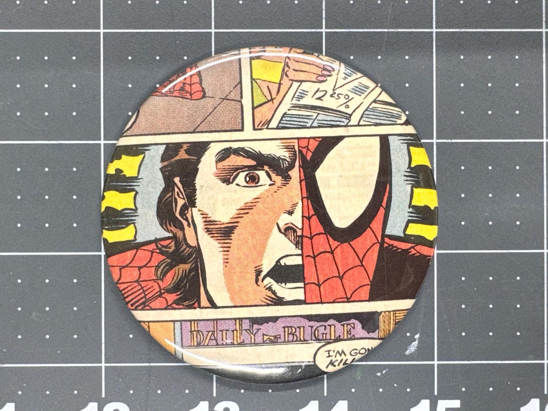 3” Spider-man Spidey Sense Comic Book Refrigerator Magnet – Handmade ...