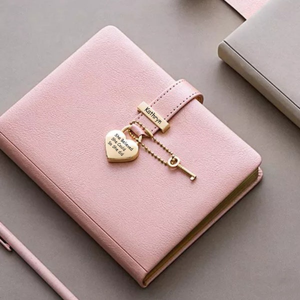 Diary With Lock - Etsy