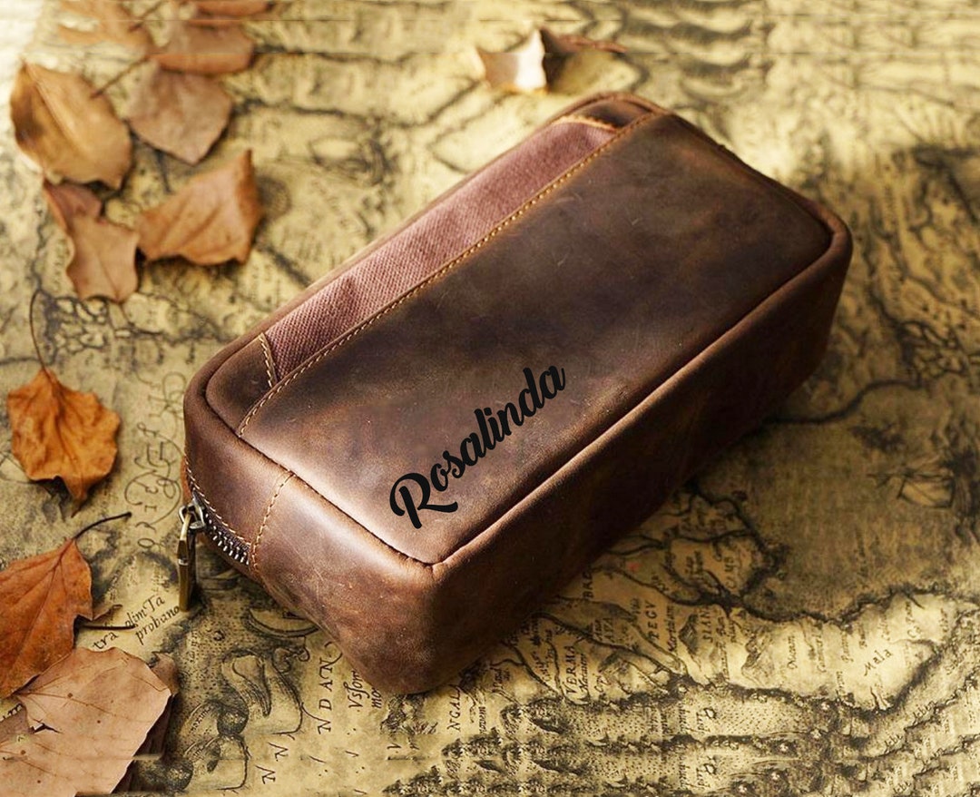 Personalized Leather Pen Case Leather Pen Holder Case Personalized ...