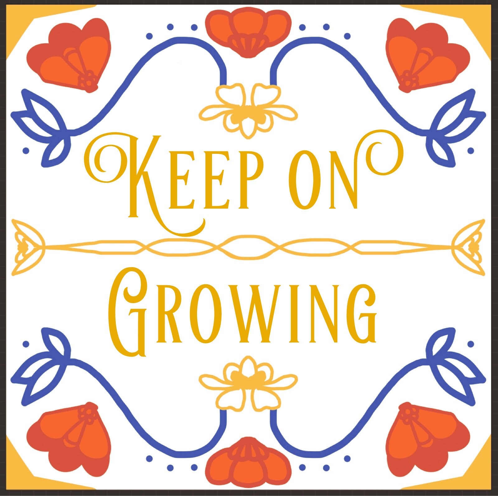 Keep on Growing Art Digital Print - Etsy