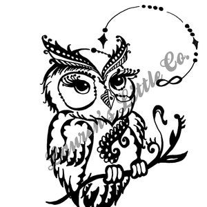 Owl, Digital File, SVG, PNG, JPG and High Quality Pdf - Etsy Canada