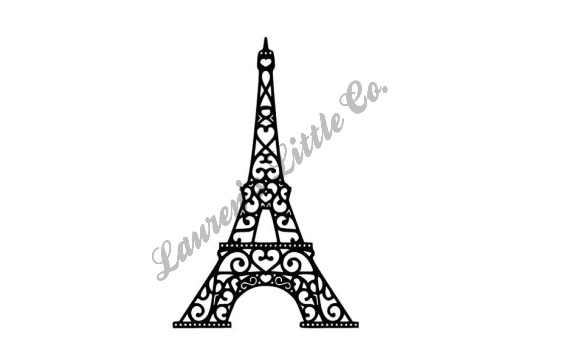 Paris SVG, Paris Hearts, Love for Paris, Wall Art, DIY Home Decor ...