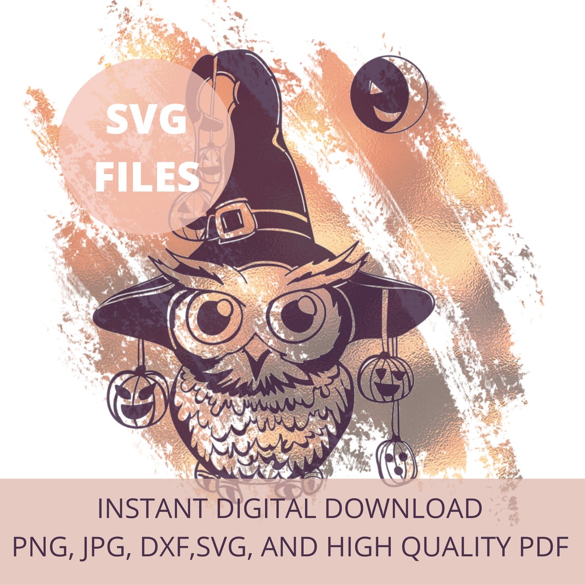 Halloween Owl SVG Owls Witches Hat Svg Cute Halloween Svgs - Etsy