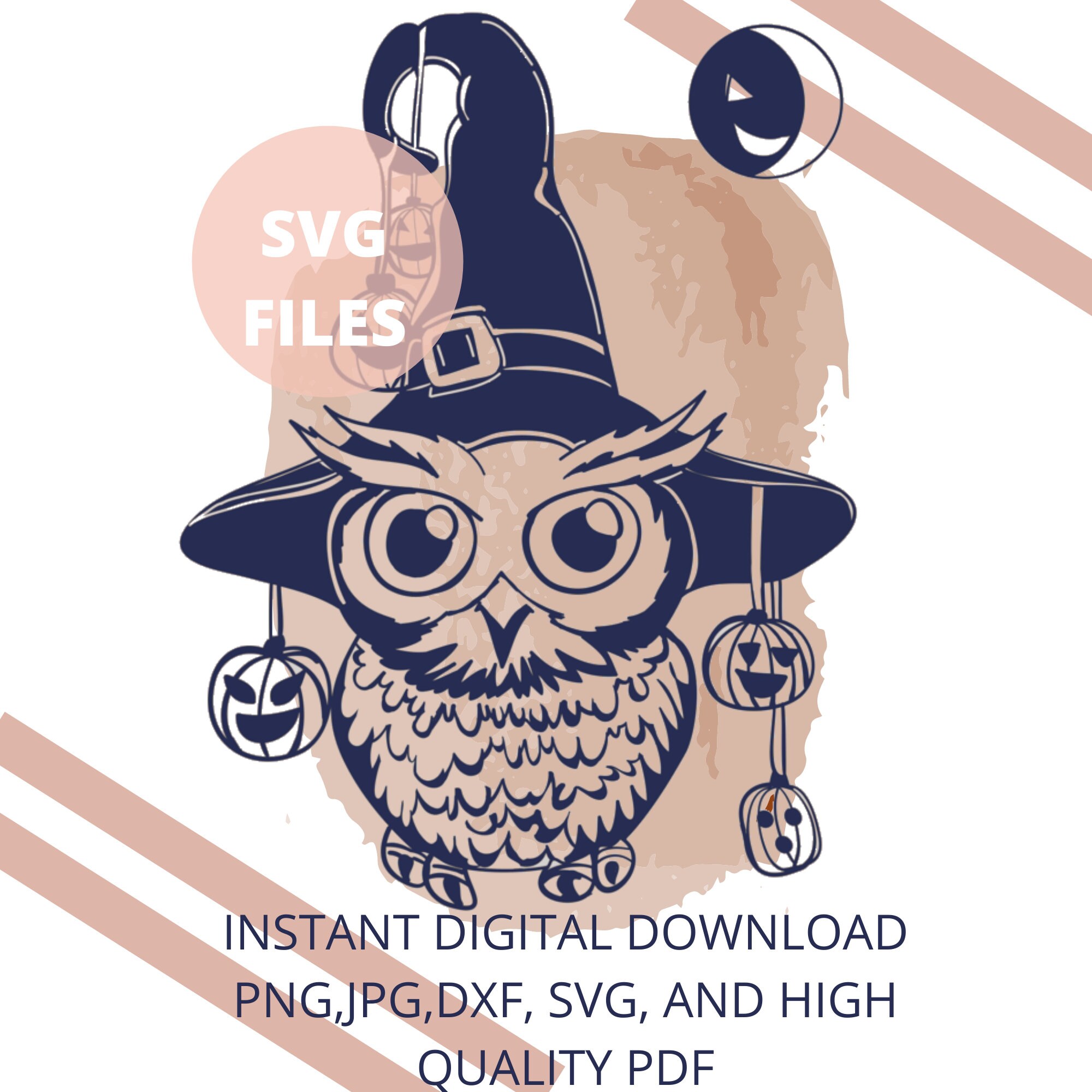 Halloween Owl SVG Owls Witches Hat Svg Cute Halloween Svgs - Etsy