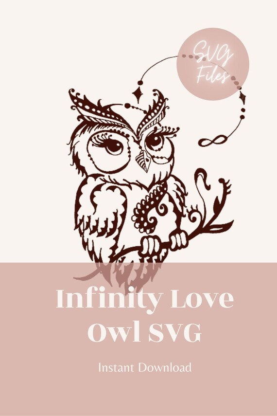 Owl Digital File SVG PNG JPG and High Quality Pdf | Etsy