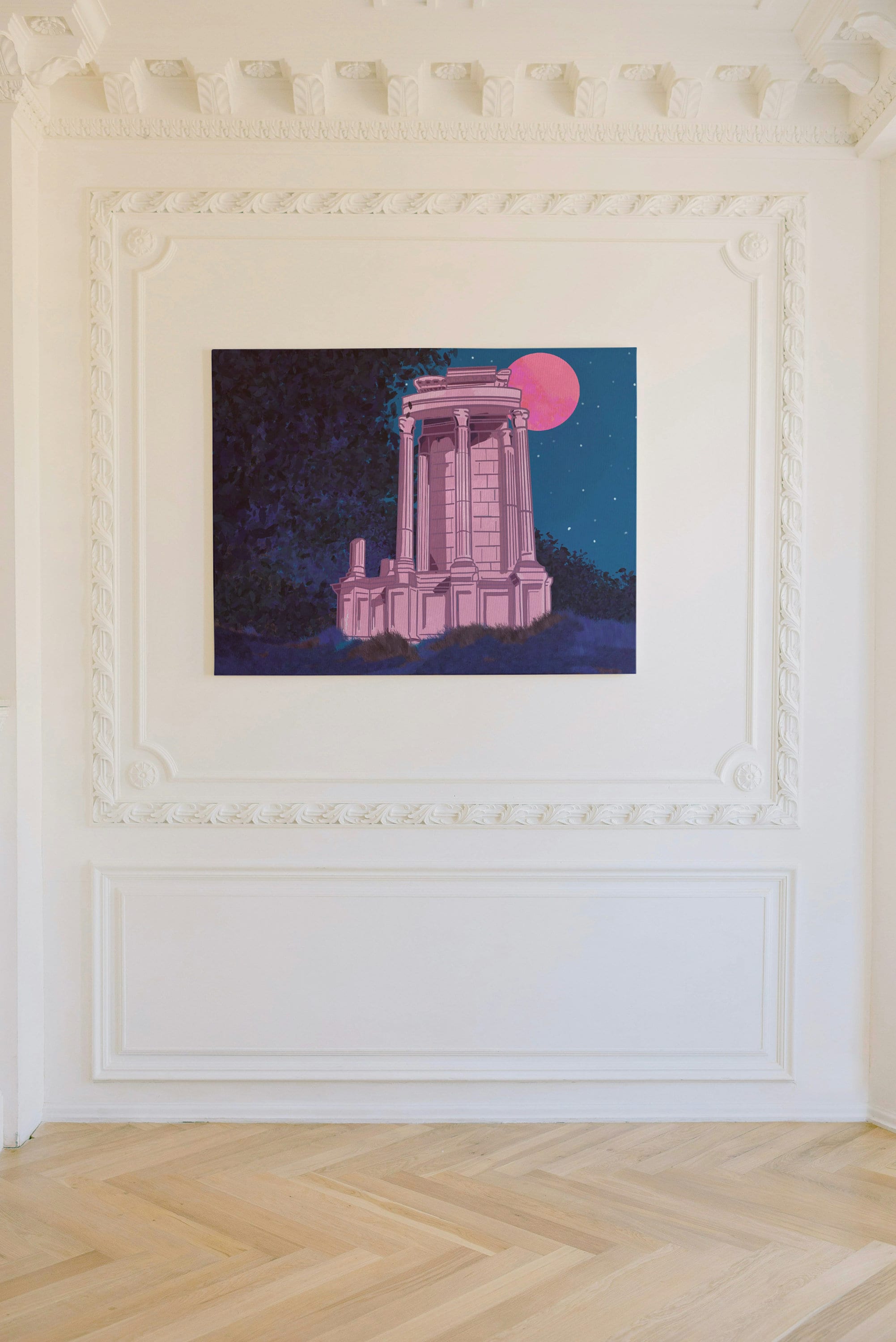 Temple of Vesta, Roman Goddess Art Print, Vesta Art Print, Roman Myth ...