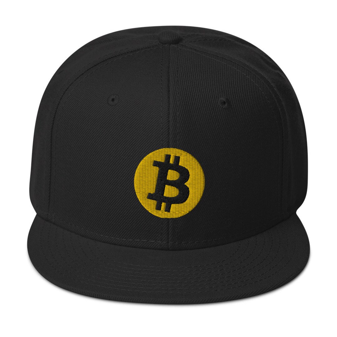 Bitcoin Snapback Cap Gold Coin BTC Crypto Cryptocurrency Trading Trader ...