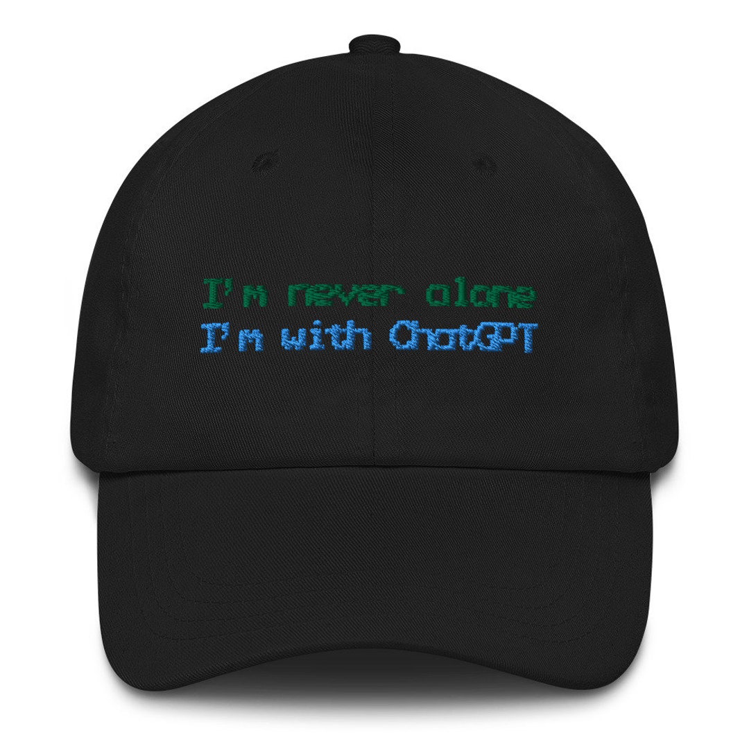 I'm With Chatgpt Adjustable Baseball Cap Prompt Engineer Developer Gift ...