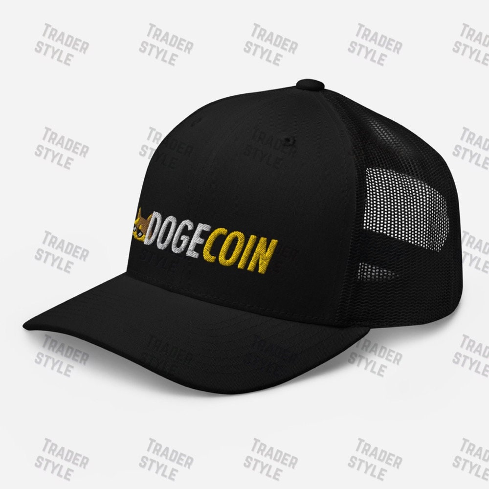 Dogecoin Thug Sunglasses Trucker Cap Doge Coin Crypto Cryptocurrency ...