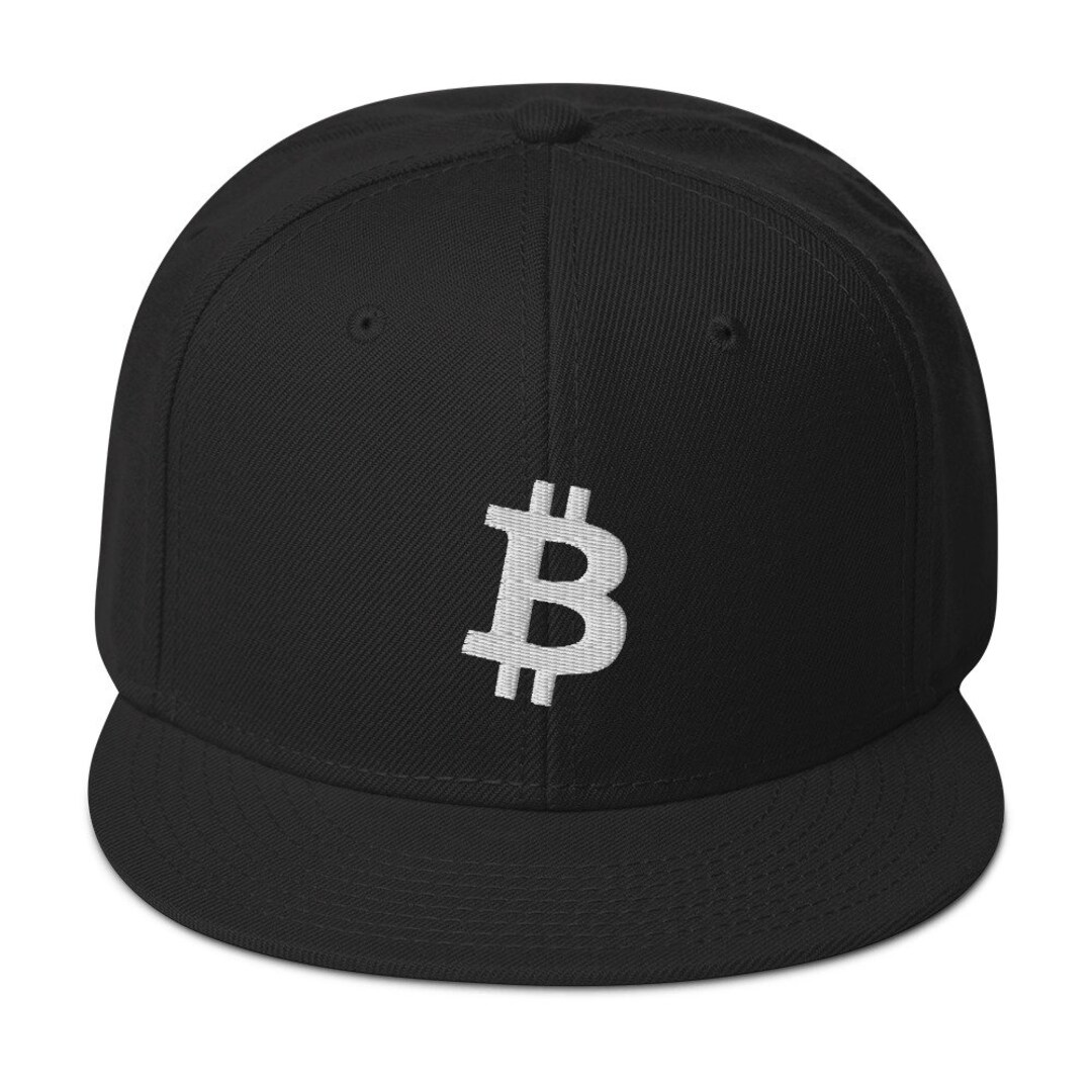 Bitcoin White Snapback Cap BTC Cryptocurrency Crypto Trader Geschenk ...