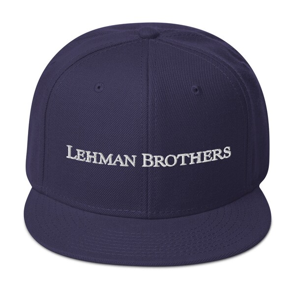 Lehman Brothers Hat - Etsy UK
