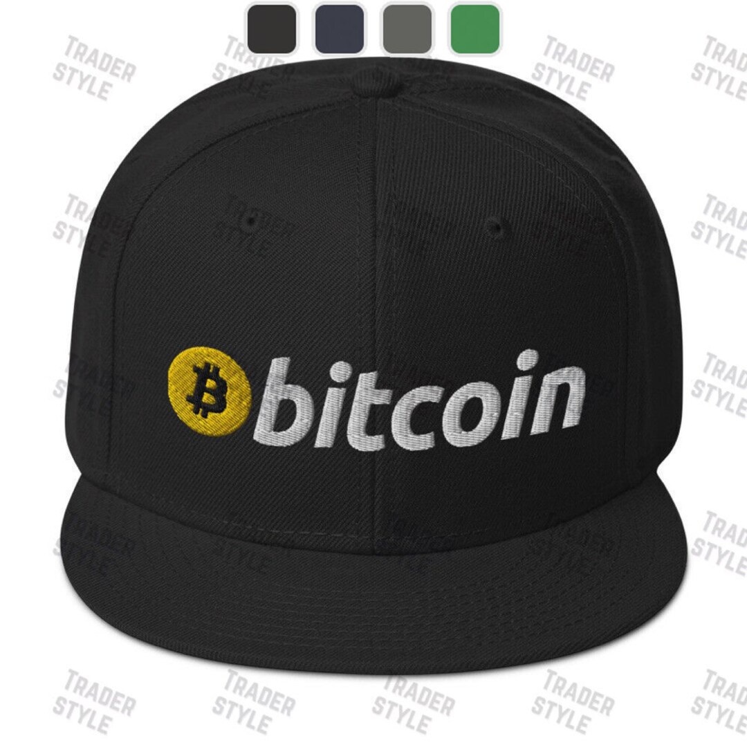 Bitcoin Snapback Cap BTC Crypto Cryptocurrency Trading Trader - Etsy UK