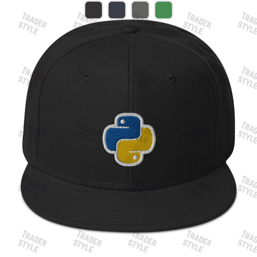 Python Snapback Cap Engineer Programmer Software Developer - Etsy