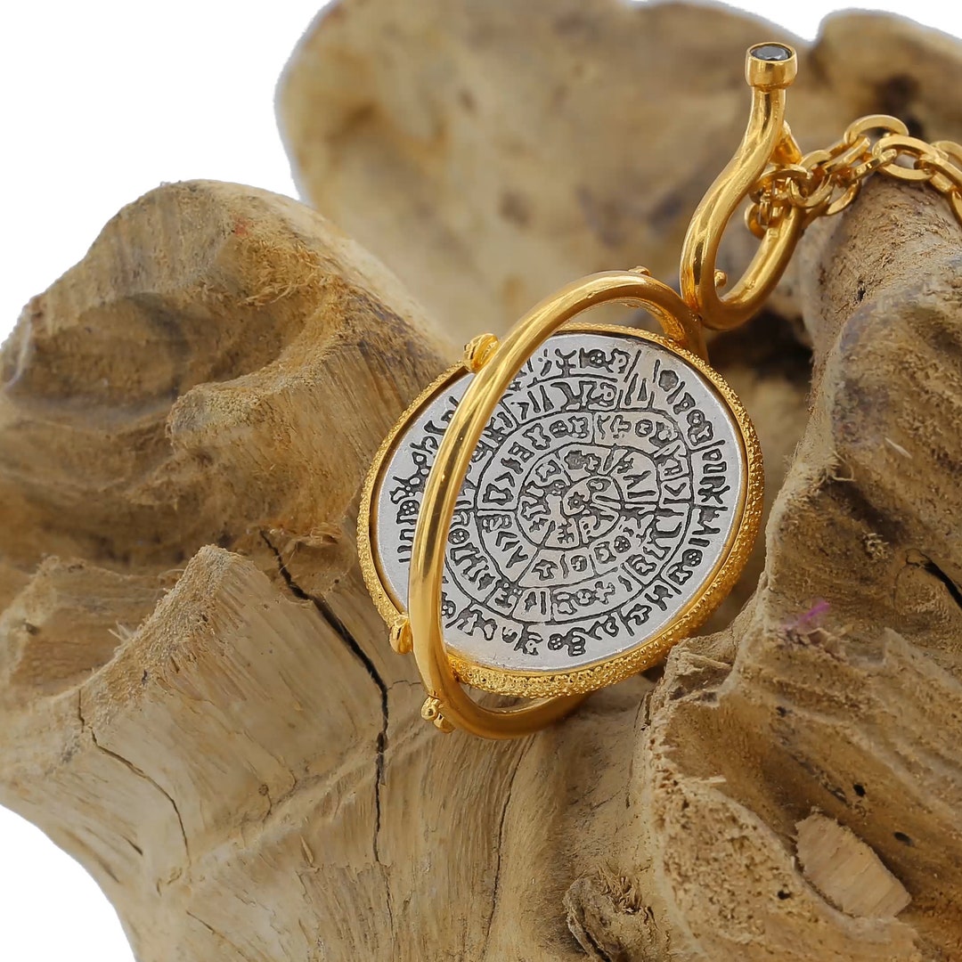 Gold Coin Pendant, Ancient History: Hellenistic Jewelry, Bezels, Greek ...