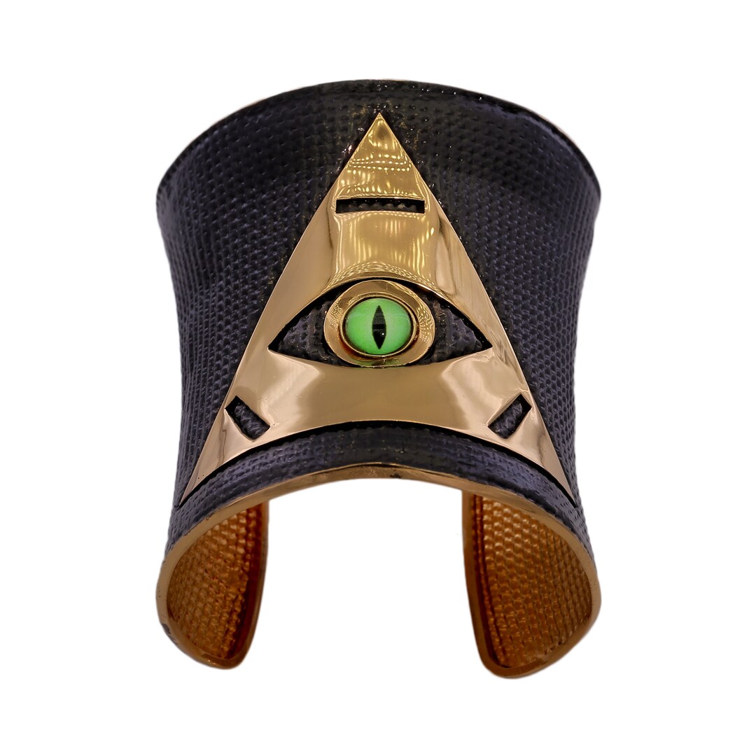 Illuminated Bracelet,wide Cuff Bracelet,symbolic Freemason Jewelry ...