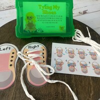 Learn to Tie Your Shoes, Educational Gift for Kids, Children's Fine ...