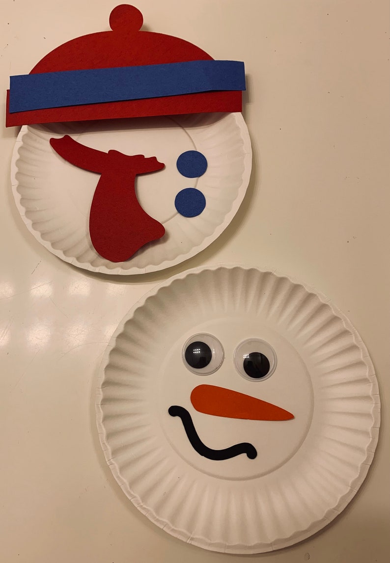 Preschool Snowman Crafts, Winter Crafts, Paper Plate Snowman Crafts ...