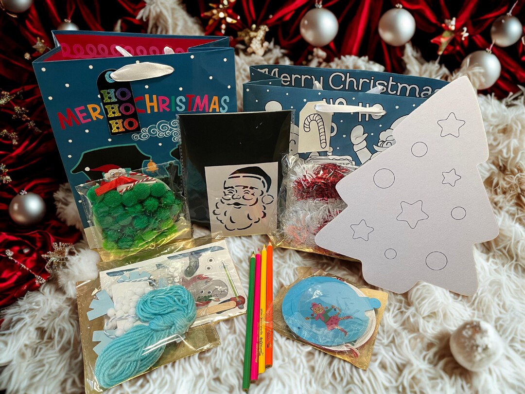Christmas Mystery Craft Kit – 5 DIY Holiday Projects & Bonus Bag - Etsy