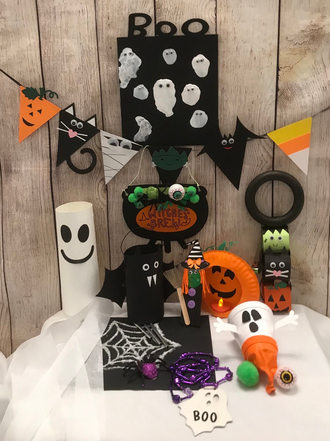 Halloween Craft Kit, Halloween Activity Box, Halloween Art & Crafts for ...