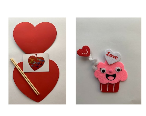 Valentine Heart Craft Valentine's Day Heart Caterpillar Preschool