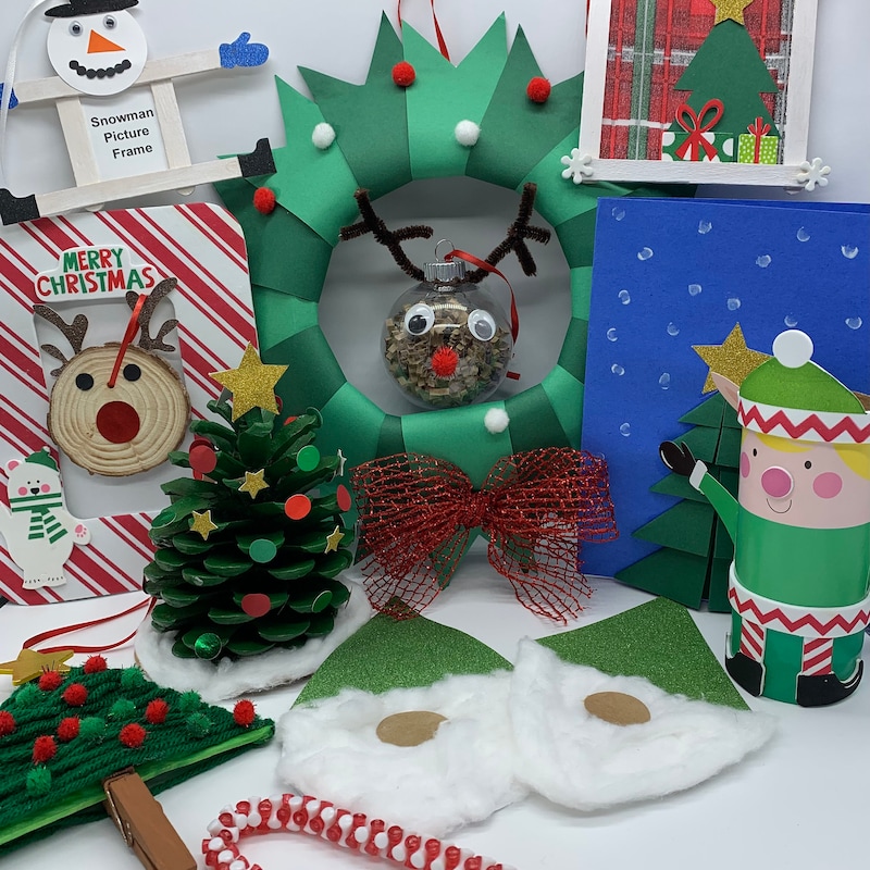 Christmas Craft Kit - Etsy