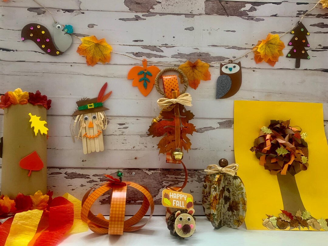 Fall Craft Kit, Fall Activity Box, Fall Arts & Crafts for Kids ...