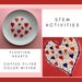 Valentine's Day Heart Craft, Valentine Paper Heart Crafts, Valentine ...