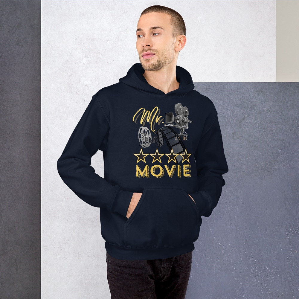 Mr Movie Hoodie, Movie Lover Sweatshirt, Herren Hoodie, Move Lover ...