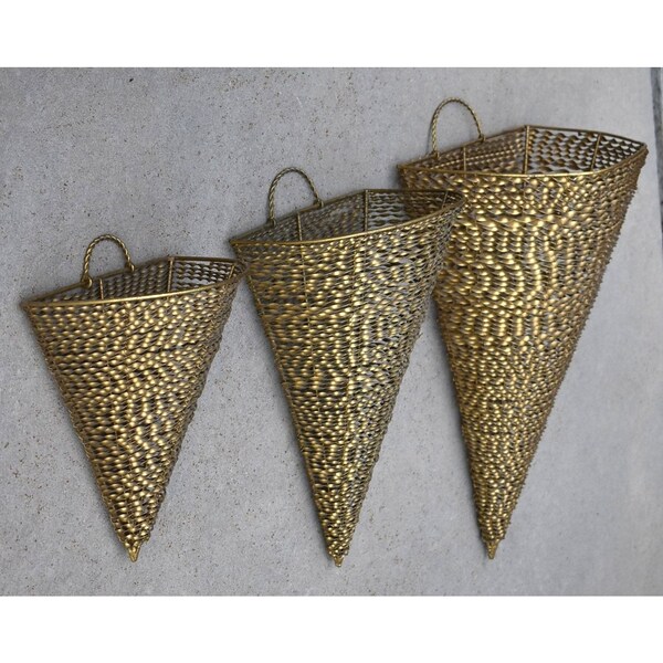 Metal Wall Pockets - Etsy