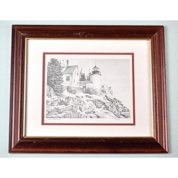 Lighthouse Drawing - Etsy