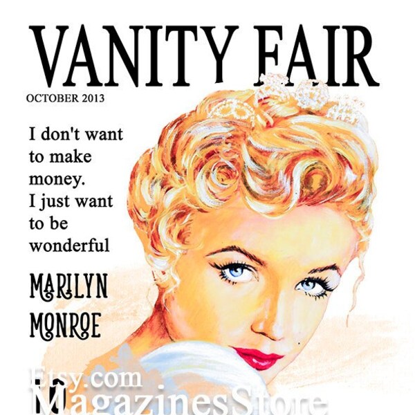 Nude Marilyn Monroe Poster Etsy 7815