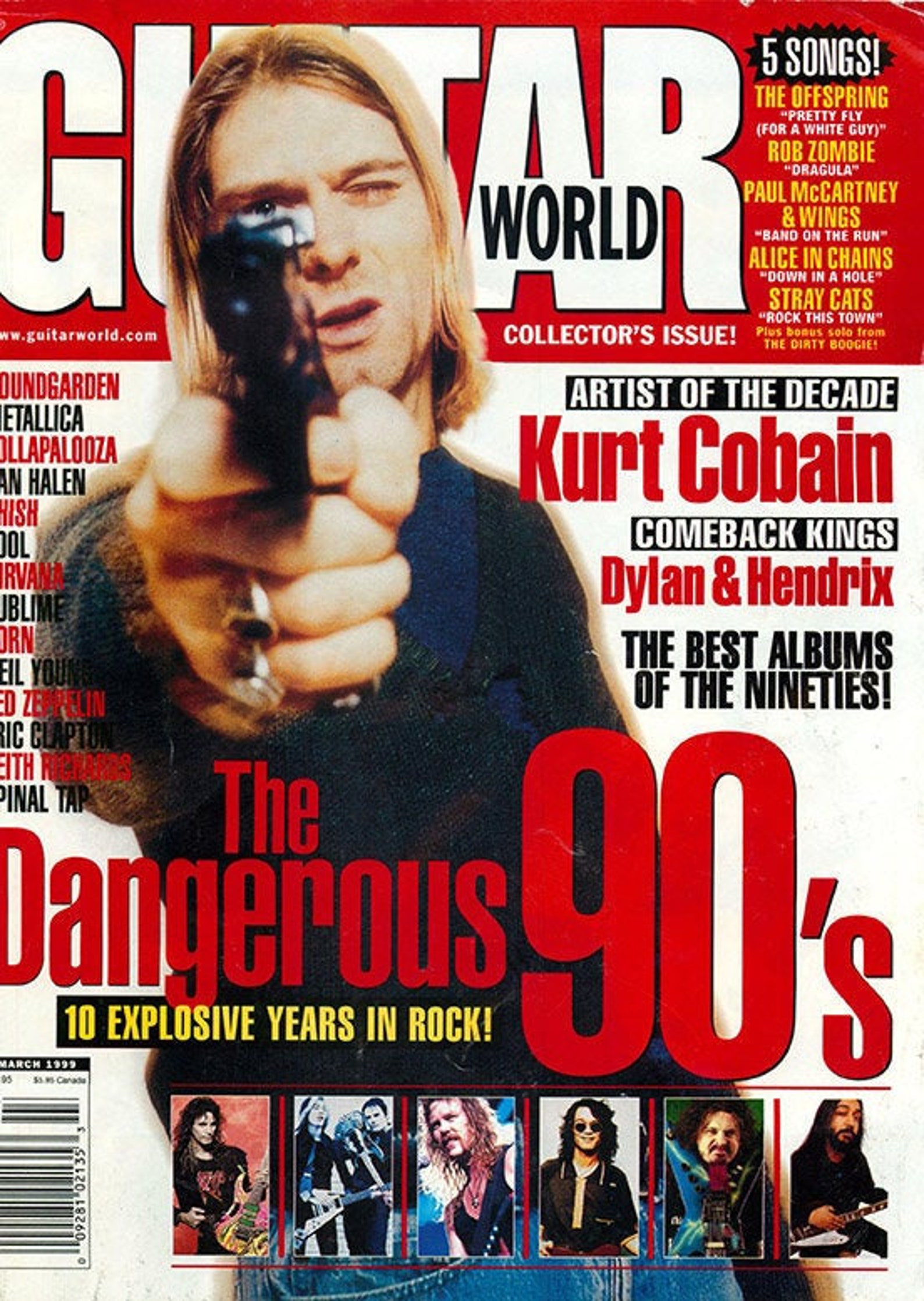 Magazine Kurt Cobain Nirvana Cover Grunge Alternative | Etsy