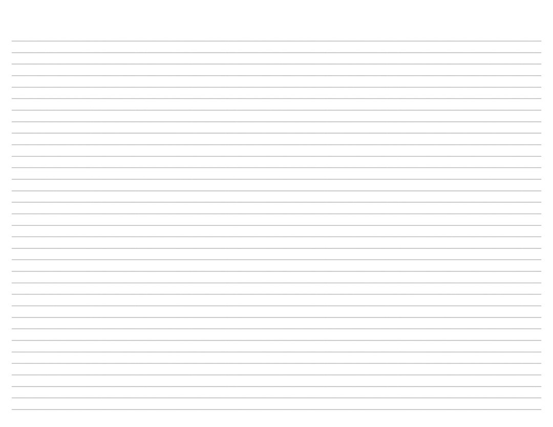 Landscaped Lined Paper Digital Printable. - Etsy