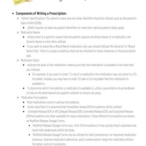 Writing Prescriptions Instruction and Practice Digital Printable. - Etsy