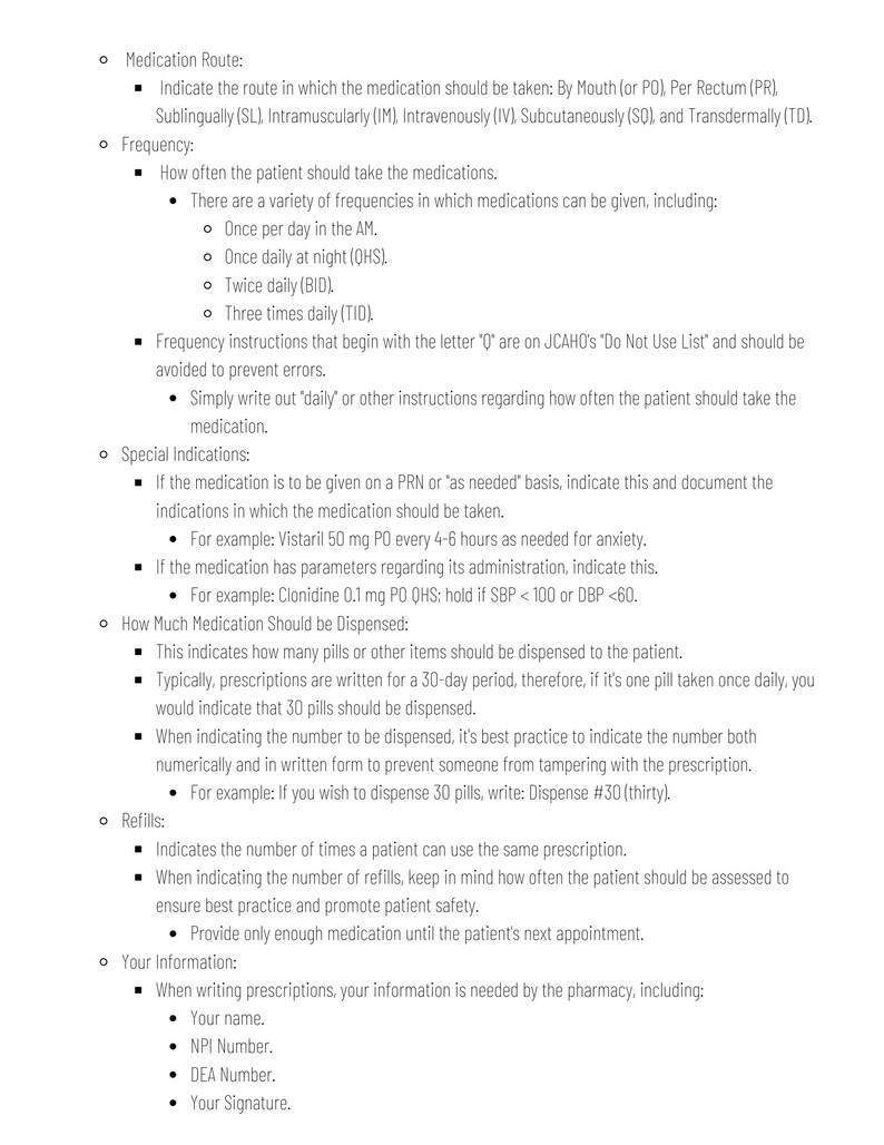 Writing Prescriptions Instruction and Practice Digital Printable. - Etsy