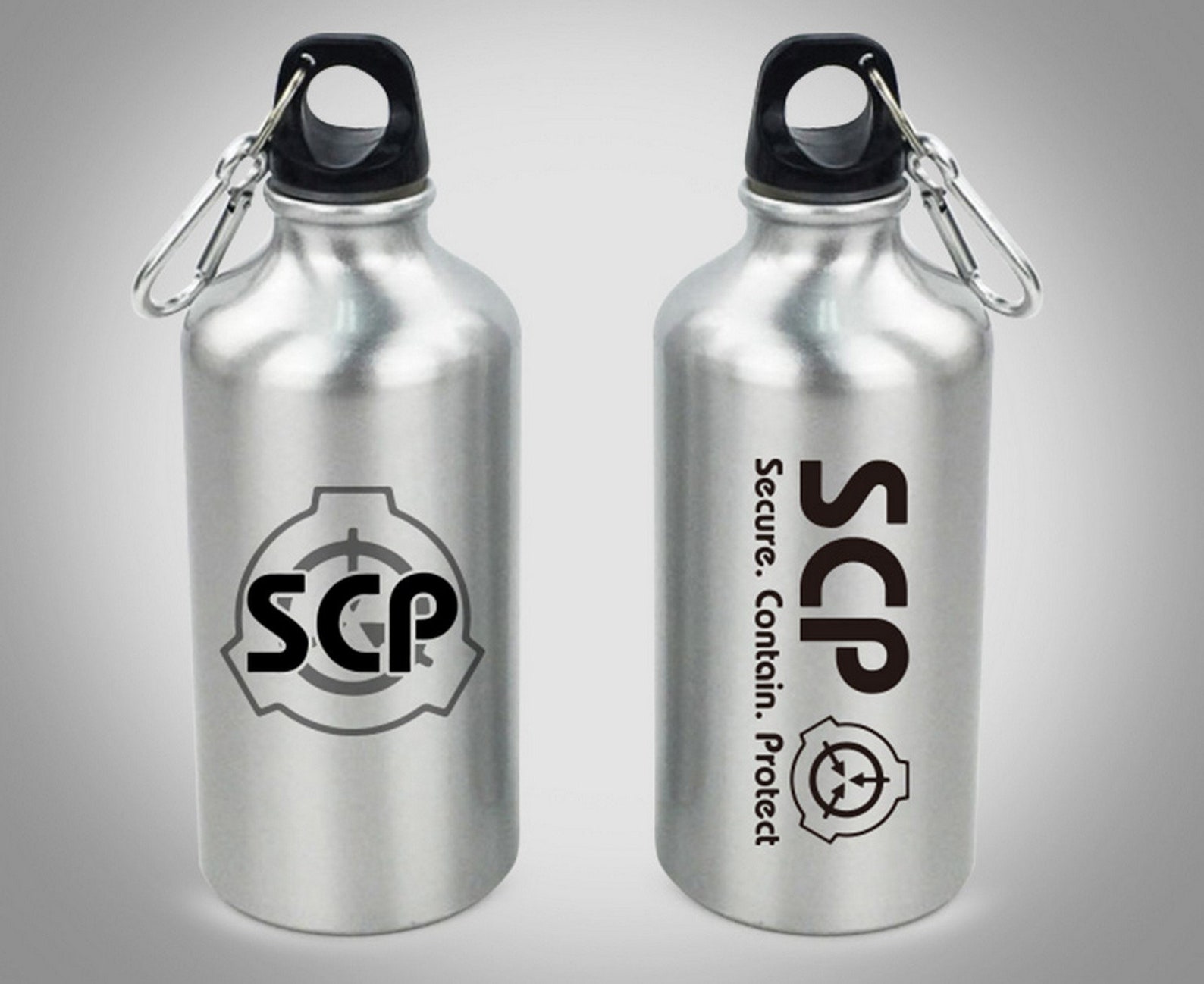 SCP Foundation Water Bottle Outdoor Sports Bottle - Etsy