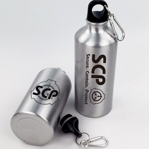 SCP Foundation Water Bottle Outdoor Sports Bottle - Etsy