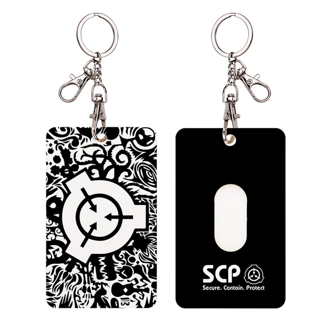 SCP Foundation Card Cover SCP Foundation Keychain - Etsy Australia