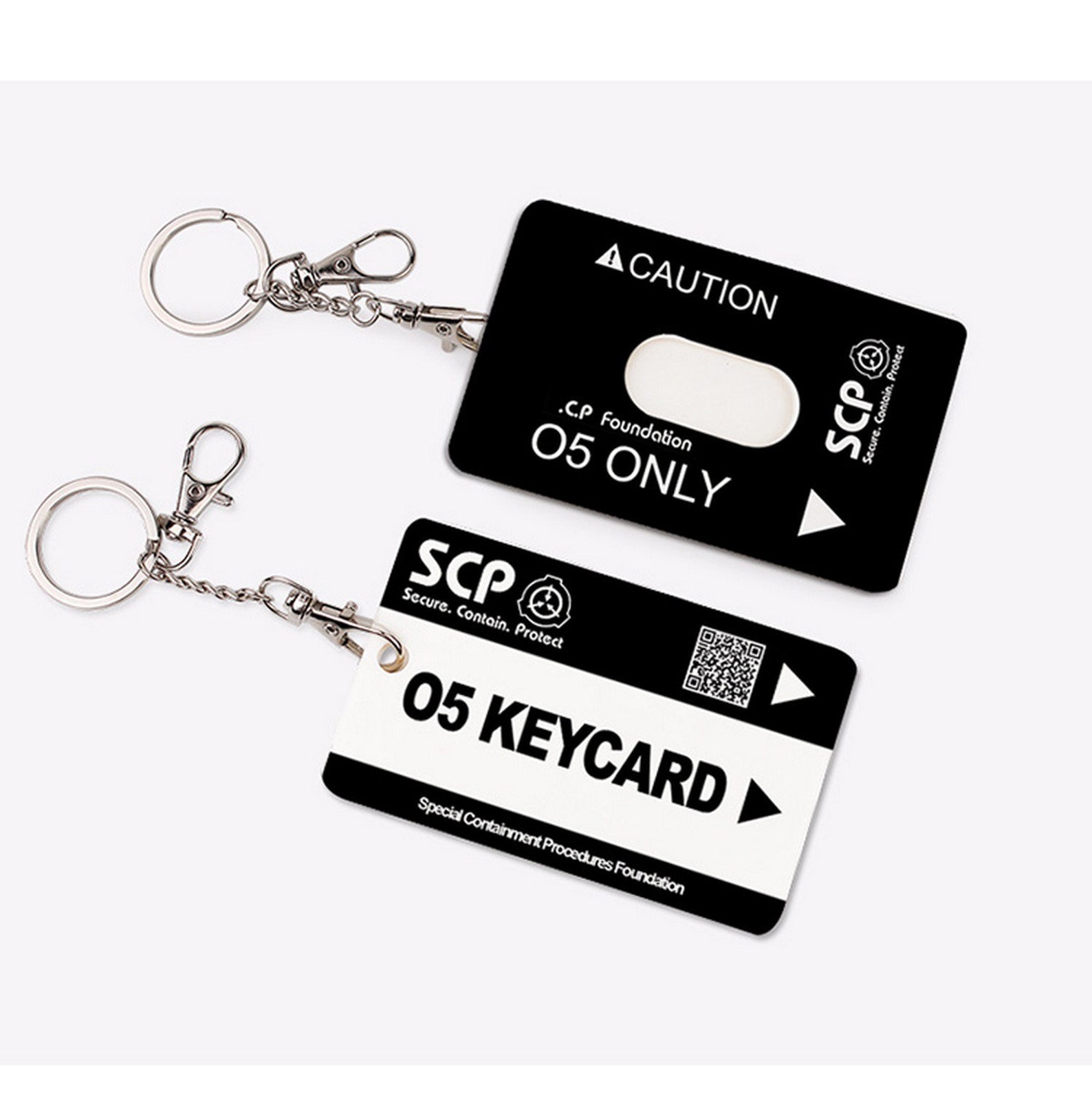 SCP Foundation Card Cover SCP Foundation Keychain - Etsy